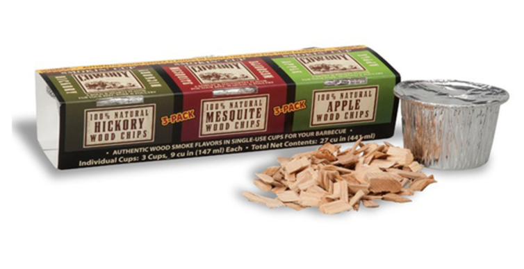 Cowboy Smoking Wood Chip Cups, 3 Pack | Outback BBQ Young